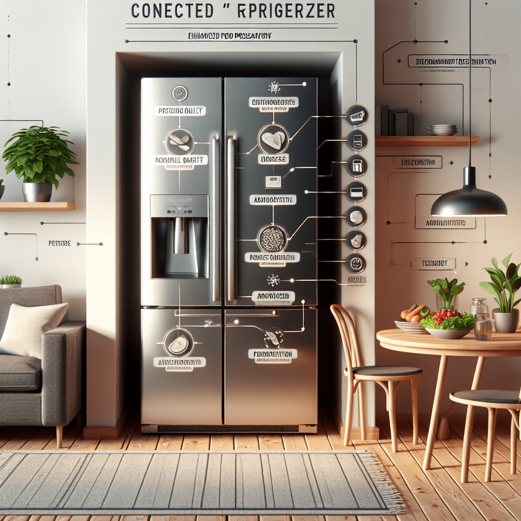 Connected Refrigerators that Help Keep Your Food Fresher for Longer