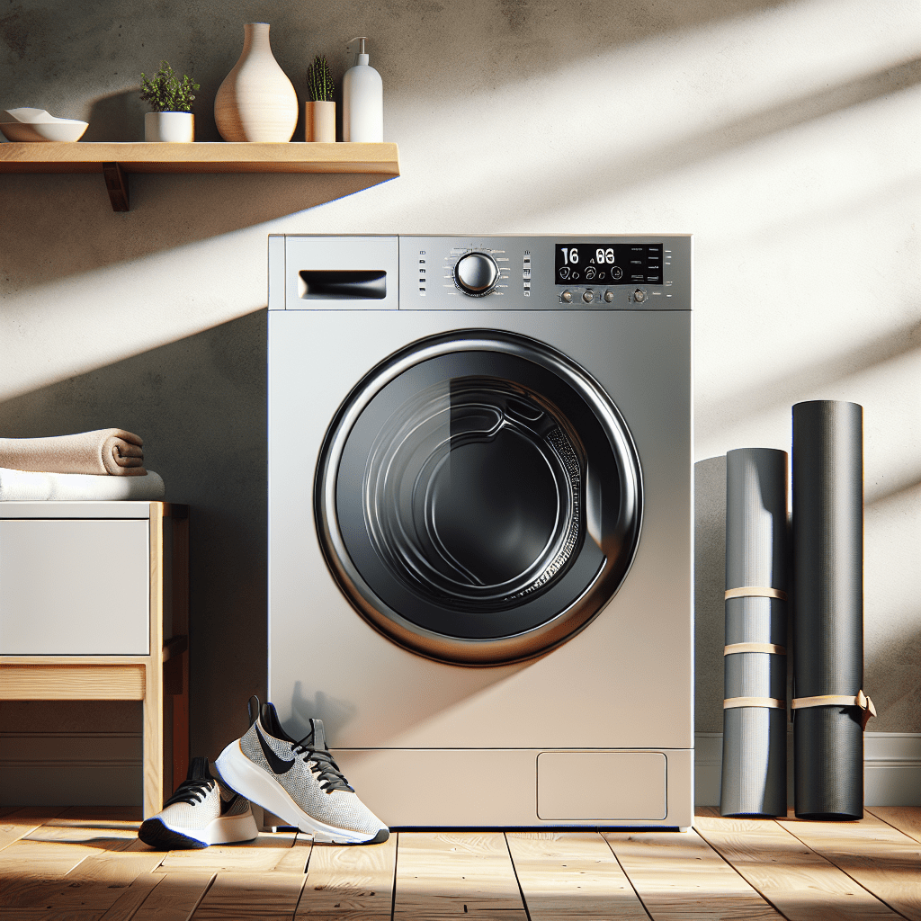 Dryers with settings for sportswear fabrics