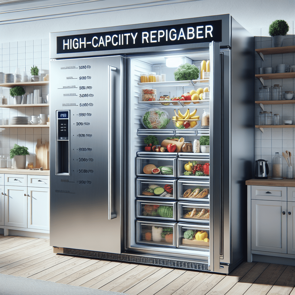 High-Capacity Refrigerators: A Solution for Large Families | BonPrix ...