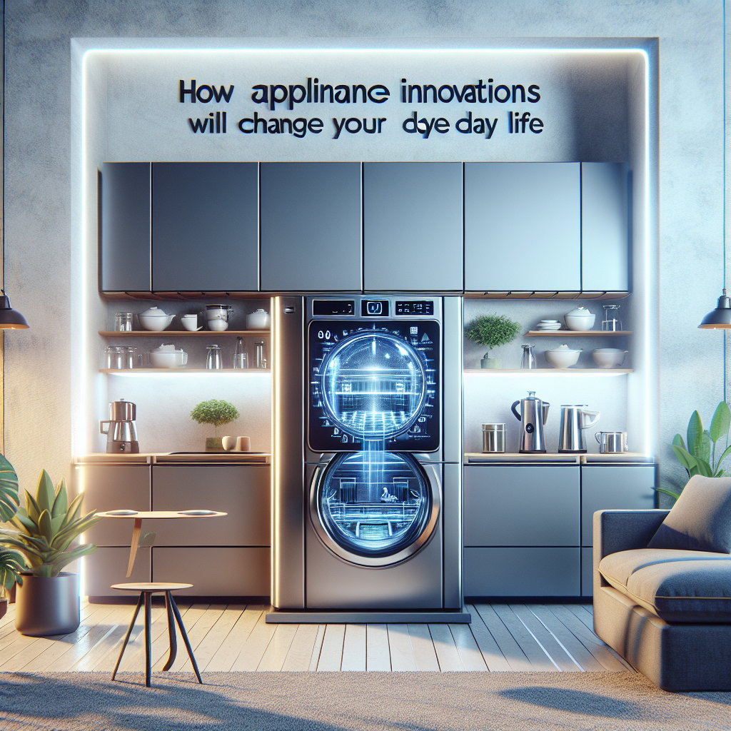 How Appliance Innovations Will Change Your Daily Life | BonPrix ...