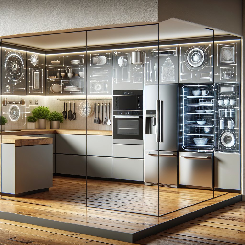 Innovative Kitchen Storage Solutions: Integrated Appliance Cabinets ...