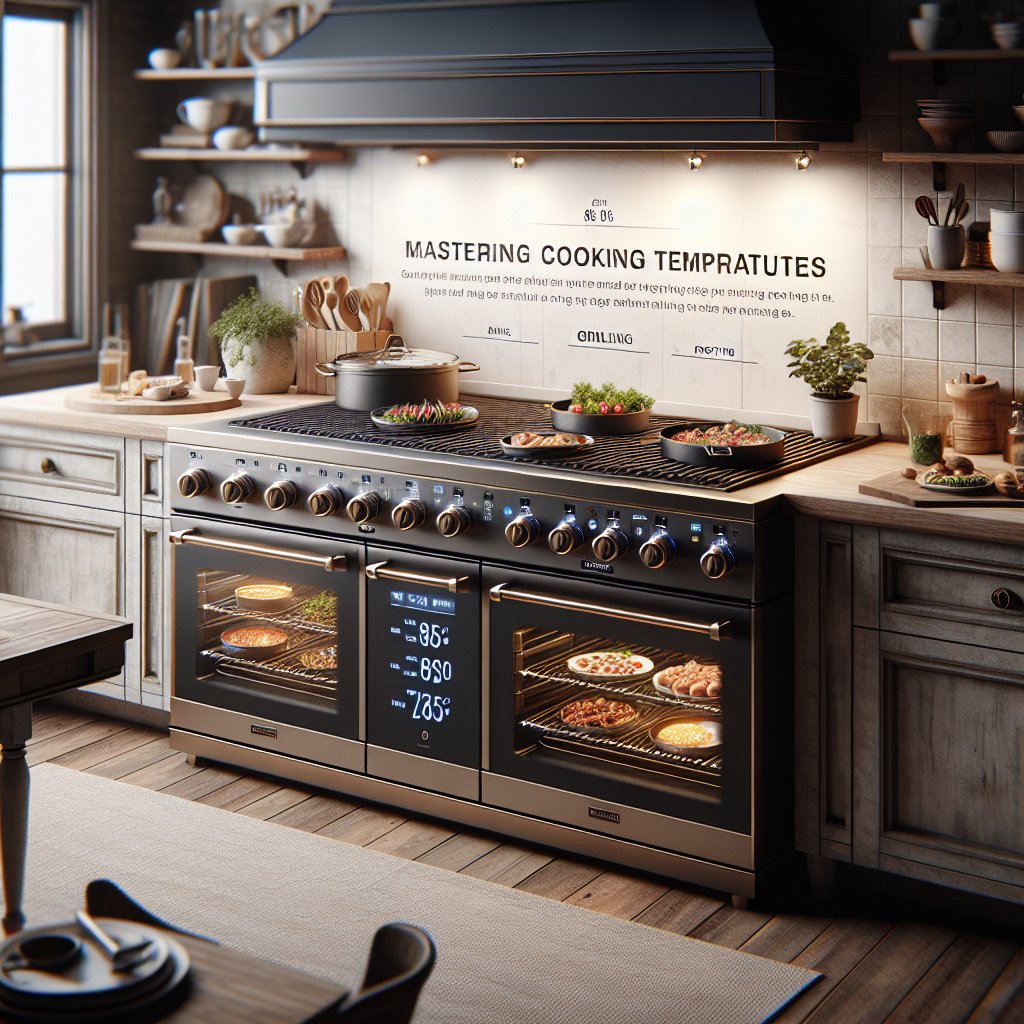 Mastering Cooking Temperatures with Your Range | BonPrix Électroménagers