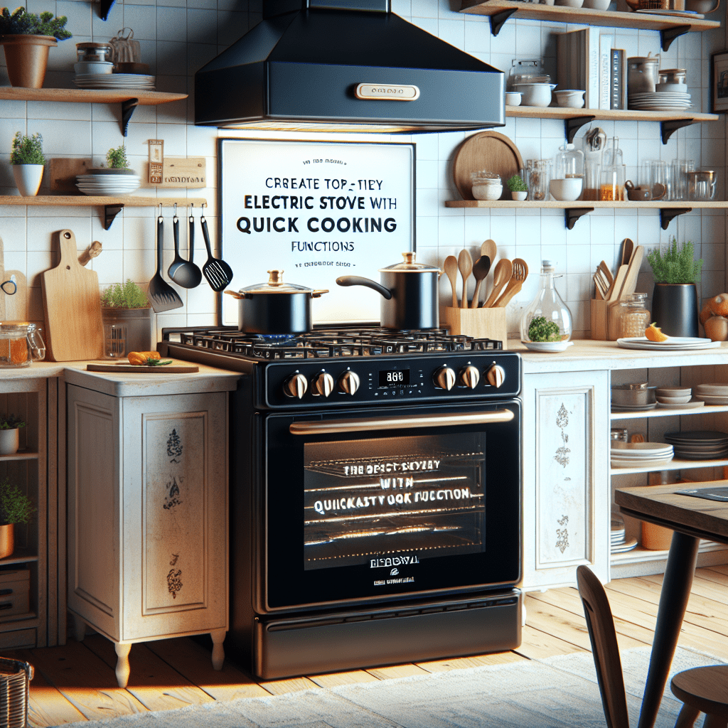 The best electric stoves with quick cooking functions | BonPrix ...