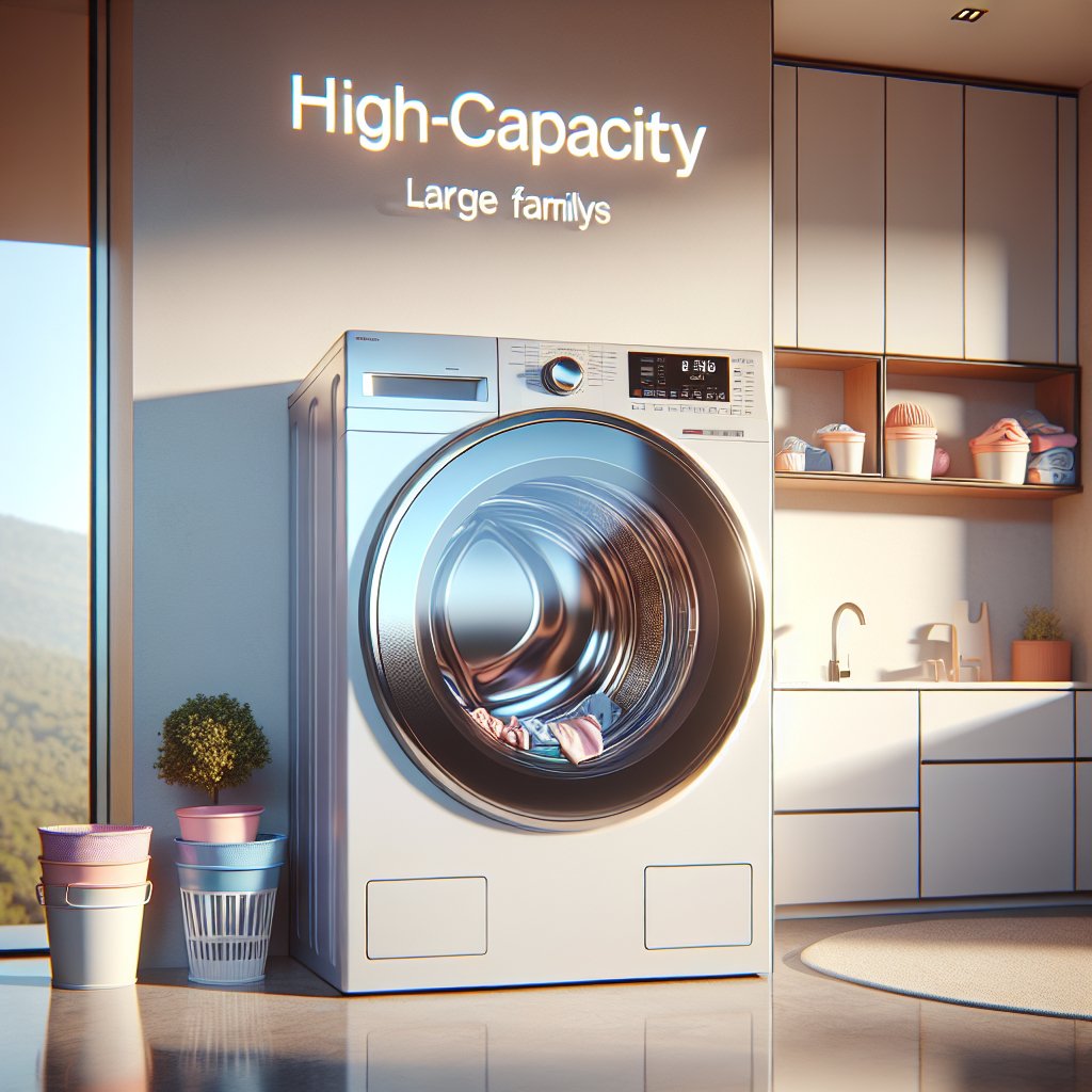 The Latest Trends in High-Capacity Washing Machines for Large Families ...