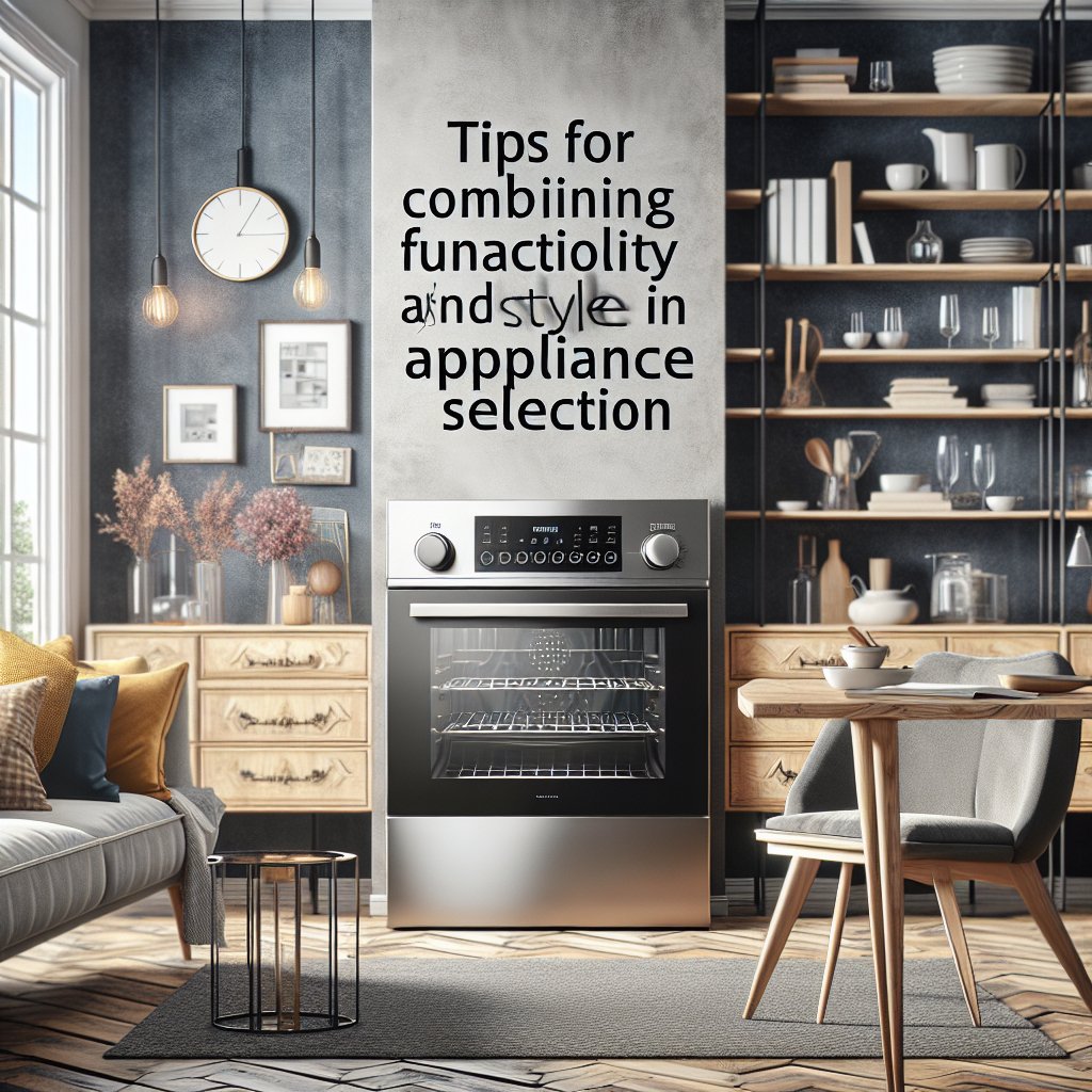 Tips for Combining Functionality and Style in Appliance Selection ...