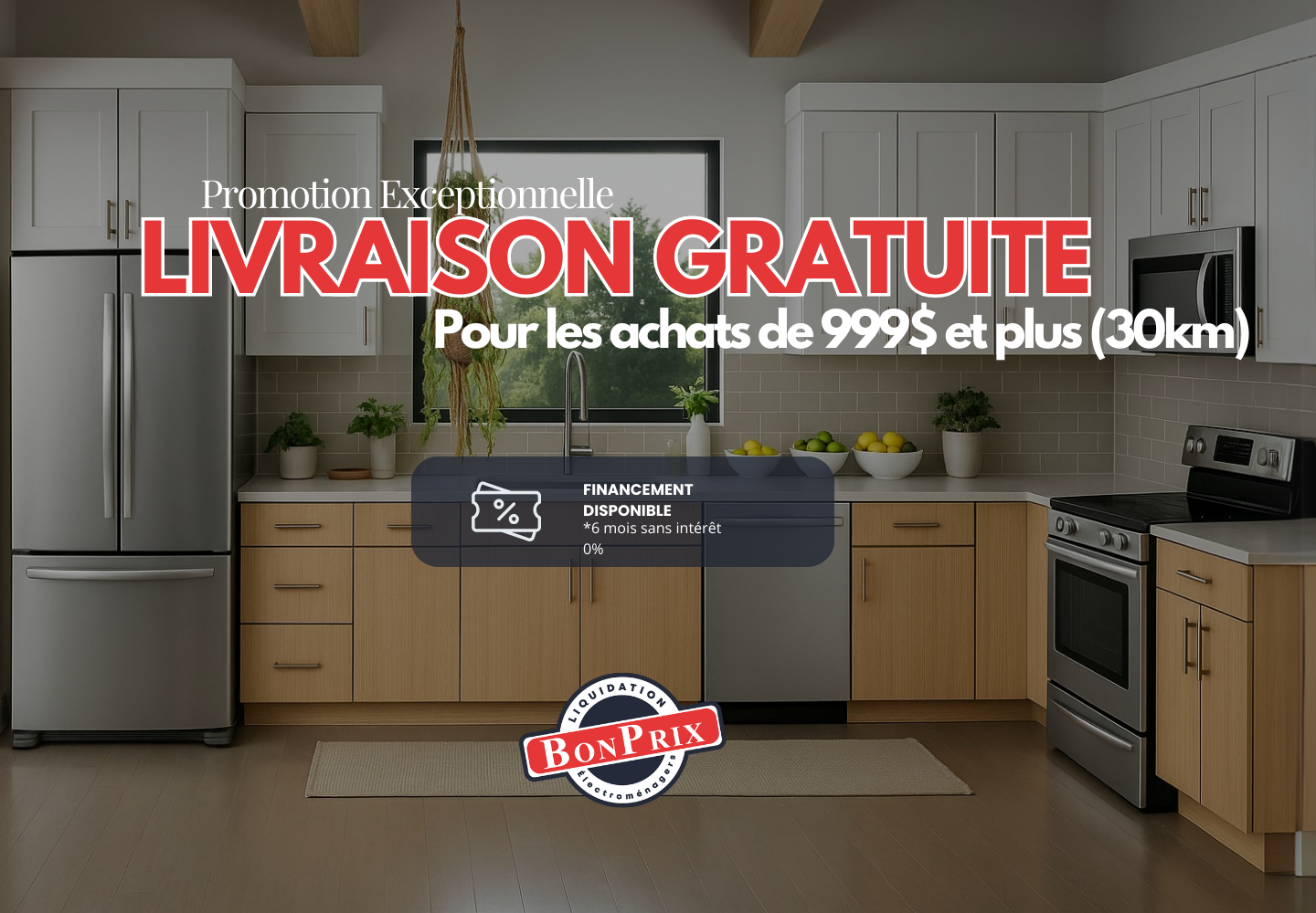 Nouvelles promotions | BonPrix Électroménagers
