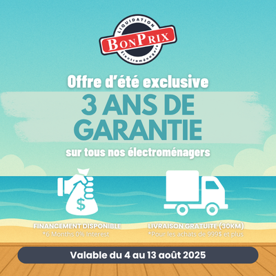 Nouvelles promotions | BonPrix Électroménagers