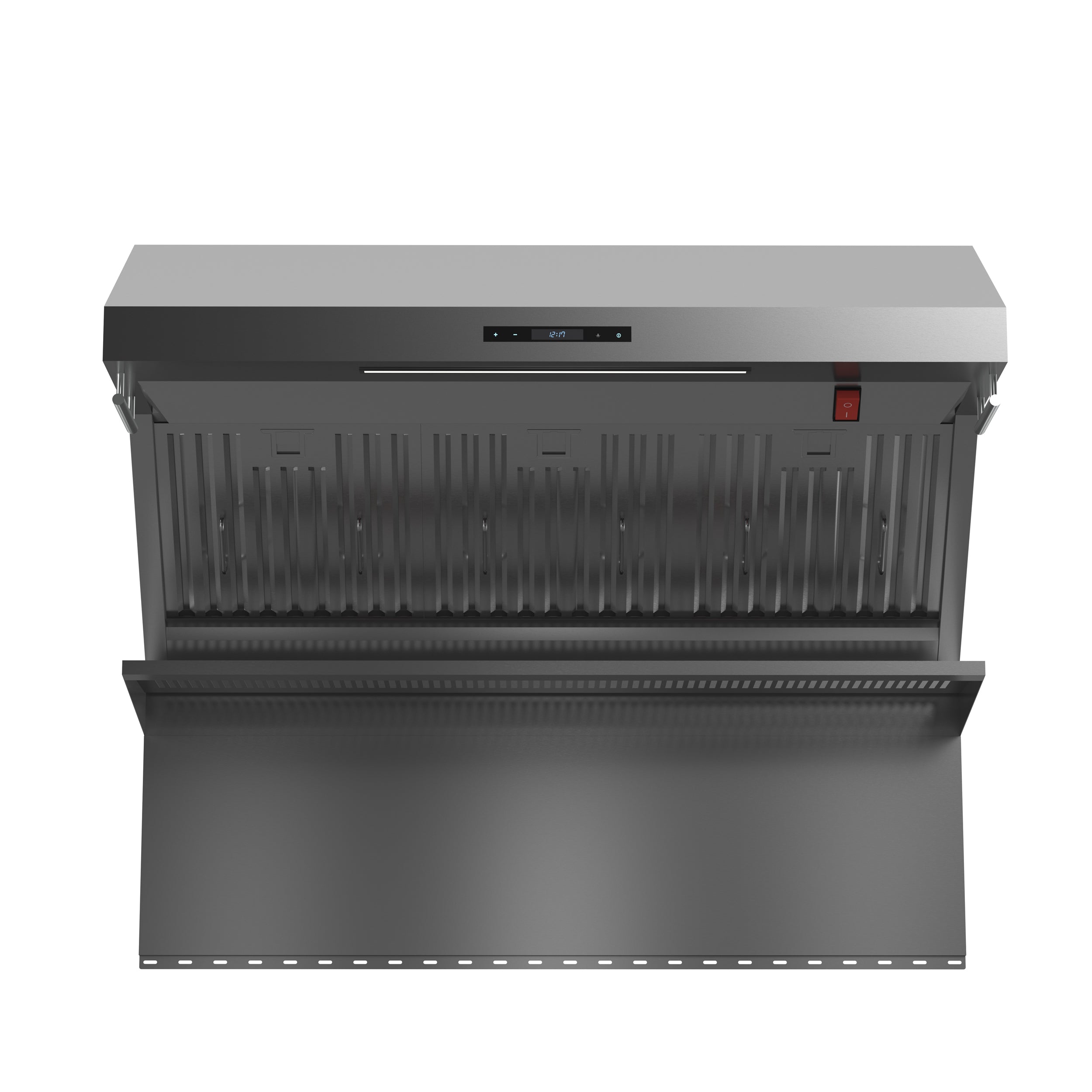 Forno Savona 48-Inch Wall Mount Range Hood, Baffle Filters, Backsplash ...